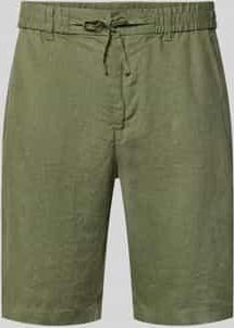 GANT Shorts aus Leinen mit Ges&auml;&szlig;taschen