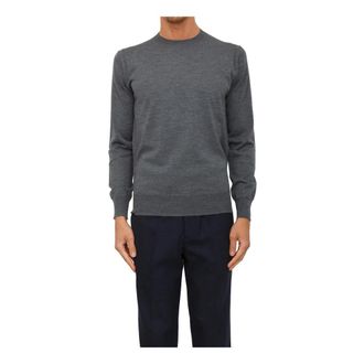 Paolo Pecora Maglia Girocollo - - Knitwear - Herren - Grau - L