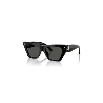 Jimmy Choo London Lunettes de soleil oeil de chat JC Monogram - Femme - Accessoires - Noir - Taille: 53 MM