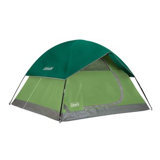 COLEMAN Outdoor Sundome Zelt Campingzelt, Schwarz, Large