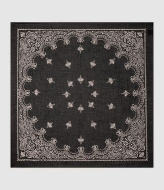 Destin Foulard Carr&eacute; Black