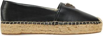 Guess Espadrilles FLJLND LEA14 Schwarz
