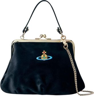 Vivienne Westwood Femme, Sacs, Noir, Taille: ONE Size Granny Frame Purse