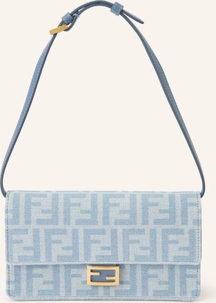 Fendi Wallet On Chain Baguette blau