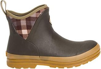 The Original Muck Boot Company MUCK Boots Femme Originals Ankle Botte de Pluie, Gomme Écossaise Marron, 39 1/3 EU