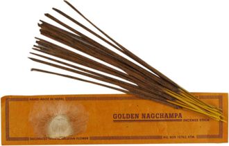 Guru Shop Handmade Räucherstäbchen aus Nepal, Himalayan Flower Incense - Golden Nag Champa, 22x5x0 cm