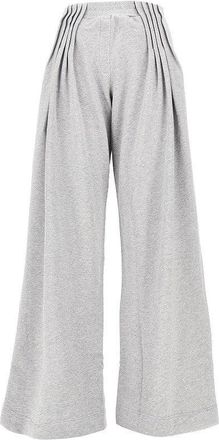 Dries Van Noten Wide-leg pleated sweatpants Woman XS