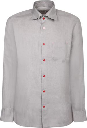 Kiton Homme, Chemises, Beige, Taille: M Casual Shirt