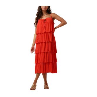 Y.A.S Y.a.s, Damen, Kleider, Rot, SGr&ouml;&szlig;e