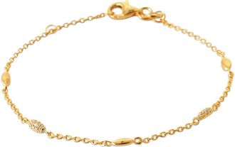 Brillaxis Bracelet plaqu&eacute; or