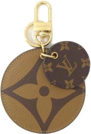 Louis Vuitton Porte-cl&eacute;s en toile Pre-owned - Femme - Pre-owned - Brun - Taille: ONE Size