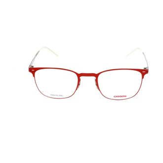 Carrera Homme, Accessoires, Rouge, Taille: ONE Size Full Rim Metal Round Eyeglasses