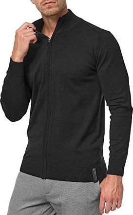 Indicode Hommes Lau Cardigan | Gilet composé à 80% de Coton Black XL