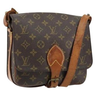 Louis Vuitton Sac bandouli&egrave;re en toile Pre-owned - Femme - Pre-owned - Brun - Taille: ONE Size