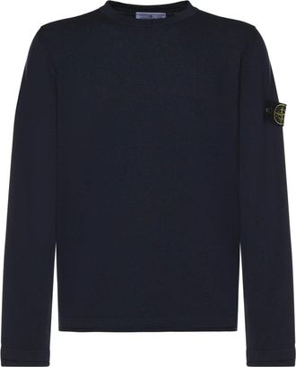 Stone Island Homme, Pulls, Bleu, Taille: 3XL Pull Tricot &Eacute;t&eacute;