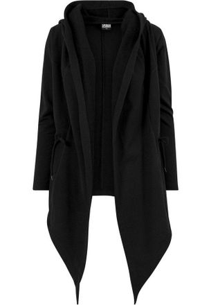 Urban Classics Strickjacke Urban Classics Damen Ladies Hooded Sweat Cardigan (1-tlg)