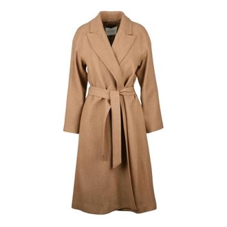Brian Dales Cappotto Lungo - - Coats - Damen - Beige - L