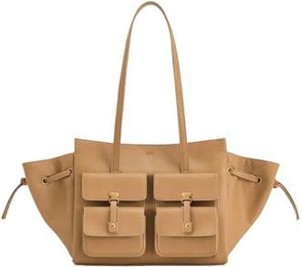 Generic Sac &agrave; main for femme - Convient for le bureau, sac bandouli&egrave;re de grande capacit&eacute; for(Latte color)