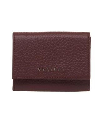 Orciani Portemonnaie - Hammered Leather Wallet - Gr. unisize - in Schwarz - f&uuml;r Damen