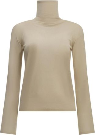 Max Mara Col roul&eacute; Saluto - Femme - Pulls - Beige - Taille: 40 FR