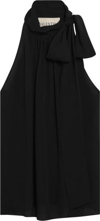 Valentino Garavani Femme, Tops, Noir, Taille: 36 FR Sleeveless Top
