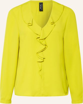 Marc Cain Blusenshirt Mit Volants gruen