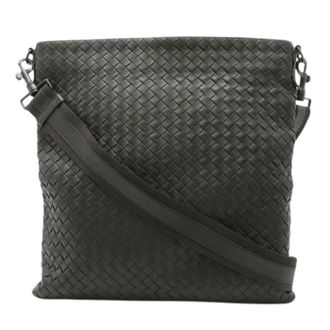 Bottega Veneta Pre-owned Leder Schultertasche - - Pre-owned - Damen - Gr&uuml;n - ONE SIZE