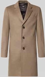 HUGO BOSS Slim Fit Mantel aus Woll-Kaschmir-Mix Modell H-Hyde-264