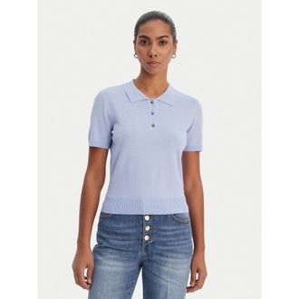 Fracomina Poloshirt FR26ST7003K524R9 Hellblau Regular Fit