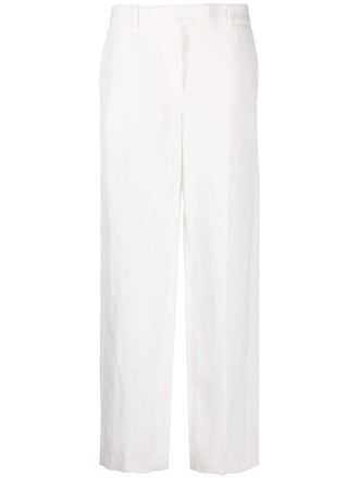Fabiana Filippi pantalon à coupe droite - Blanc