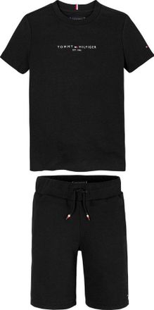 Tommy Hilfiger T-Shirt & Shorts ESSENTIAL SET (Set, 2-tlg., 2er) mit Logoschriftzug