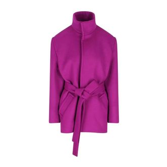 Saint Laurent Damen, M&auml;ntel, Lila, SGr&ouml;&szlig;e
