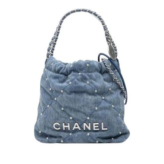 Chanel Pre-owned Denim Satchel - - Pre-owned - Damen - Blau - ONE SIZE
