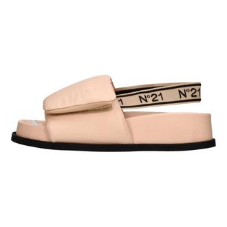 N&deg;21 Femme, Chaussures, Rose, Taille: 39 EU Sandales en cuir