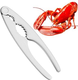 Generic Pince &agrave; homard - Crackers &agrave; crabe en acier inoxydable - Outils ergonomiques pour fruits de mer - Ustensiles de pattes de crabe, casse-noix pour homard
