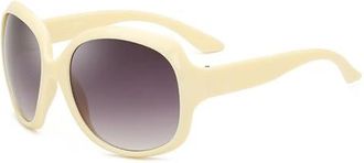 Generic Lunettes De Soleil Unisexe &Agrave; Monture Large For Lext&eacute;rieur, Id&eacute;ales For Les Vacances, Le Sport Et Trajets Quotidiens(Yellow)