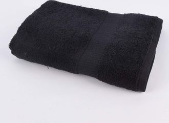 Schöner Leben Qualitätsfrottee Handtuch 100% Baumwolle 500g/qm schwarz, Auswahl Größe:Duschtuch 70 x 140 cm