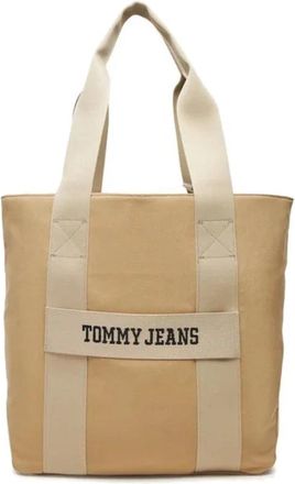 Tommy Jeans Femme, Sacs, Beige, Taille: ONE Size Retro Cool Tote