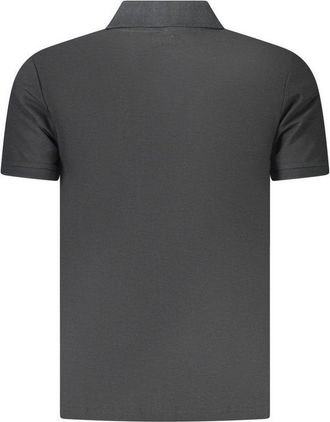 U.S.Polo Association Poloshirt Elegantes Herren Kurzarm-Poloshirt in Schwarz mit
