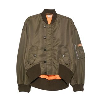 J.W.Anderson Utility Pocket Bomber Jacket - - Jackets - Damen - Gr&uuml;n - M