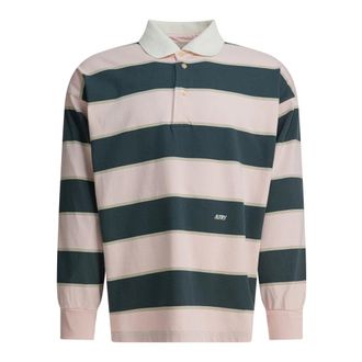 Autry Gestreiftes Rugby-Polo - - Tops - Herren - Mehrfarbig - XL