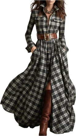 Generic Kleider f&uuml;r &Auml;ltere Frauen Multiway Party Maxikleid Damen Sommer Boho V Abendkleid Lang Gr&uuml;n Retro Midi Strand Freizeit Boho Glitzer Festliches Luftig 