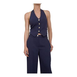 Guess Femme, Vestes, Bleu, Taille: 48 FR Vestes Bleues pour Hommes et Femmes