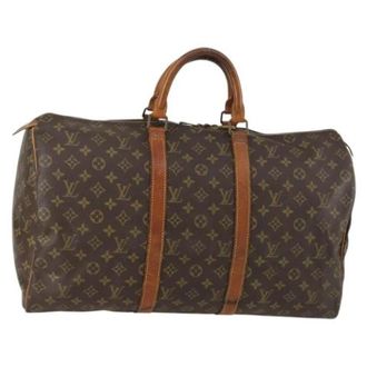 Louis Vuitton Pre-owned Weekend Bag - - Pre-owned - Damen - Braun - ONE SIZE