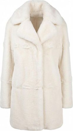 Ermanno Scervino Knielanger Mantel - Wei&szlig;