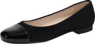 Sioux Damen Villanelle Ballerinas, Schwarz, 41 EU