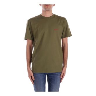Woolrich Homme, Tops, Vert, Taille: XL T-shirt