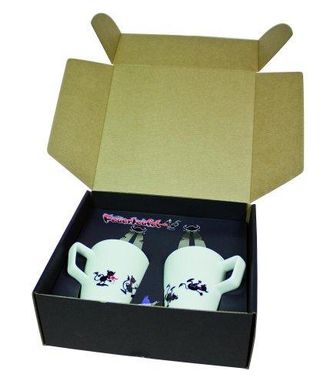 Take 2 Germany Take2 26060 Feuerteufel Tassen Set, Edelstahl Porzellan