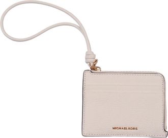 Michael Kors Femme, Accessoires, Blanc, Taille: ONE Size Jet Set Portacarte da polso piccolo