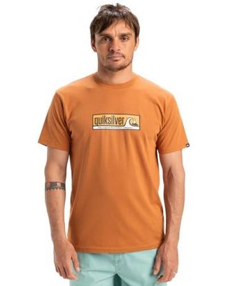 Quiksilver T-Shirt Manche Courtes Evo Endless Type SS Homme Marron XS